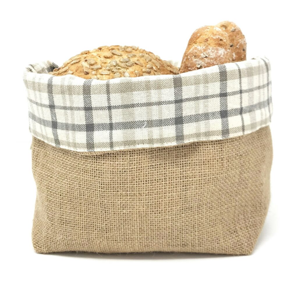 Stoff Brotkorb Br tchenkorb Aus Jute Und Baumwolle Landhaus Stil Stoff Brotkorb Br tchenkorb Aus Jute Und Baumwolle Landhaus Stil